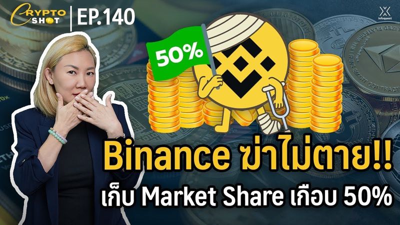 [InfoQuestNews - สำนักข่าวอินโฟเควสท์] CryptoShot: Binance ฆ่าไม่ตาย!! เก็บ Market Share เกือบ ...
