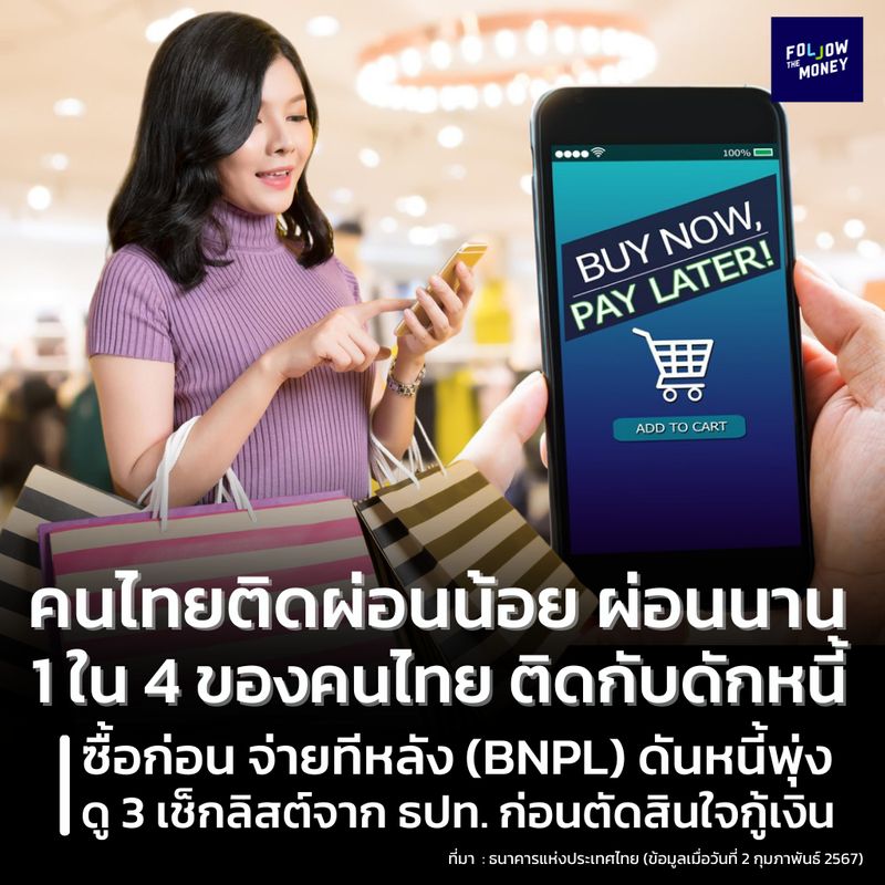 [ทันโลกกับ Trader KP] ธนาคารแห่งประเทศไทยเตือน คนไทย ติดผ่อนน้อย ผ่อนนาน | Follow the Money ...