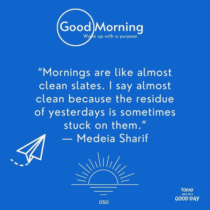 [Good Morning Quotes] ☀️ The selected quote for this morning is.... 📰📖 ...