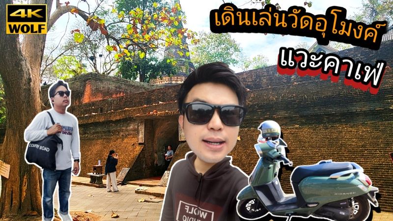 [Wolf studio ] เดินเล่นวัดอุโมงค์แล้ว ไปบ้านช้างวัด