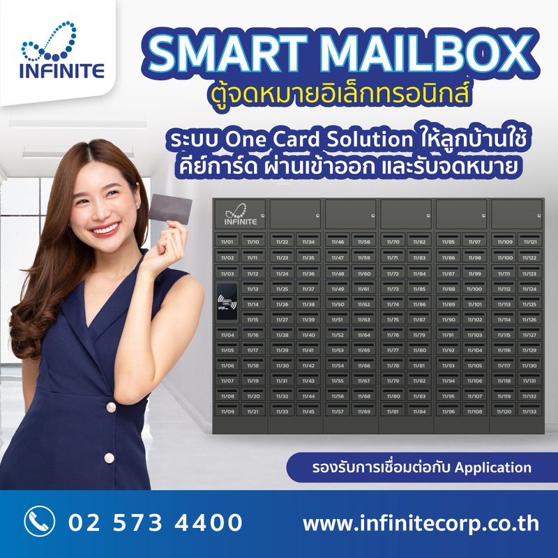 [infinitecorp.th] Smart Mailbox ตู้จดหมายอิเล็กทรอนิกส์ นวัตกรรมจาก อินฟินิทฯ ผู้นำเทคโนโลยี IoT ...
