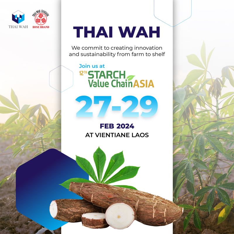 [Thai Wah] ไทยวา เราภูมิใจที่ได้เป็นผู้สนับสนุนการประชุม Starch Value ...