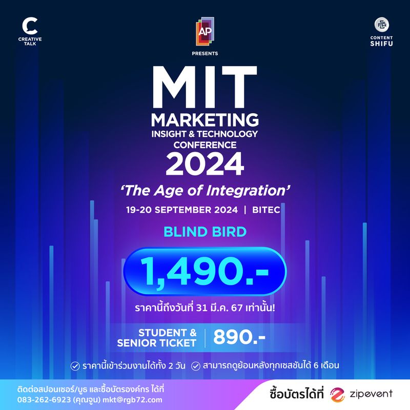 [CREATIVE TALK] 🔥 ที่สุด! ของงานการตลาดและ MARTECH แห่งปี 2024 🔥 ที่นักการตลาด และคนทำงานสาย ...
