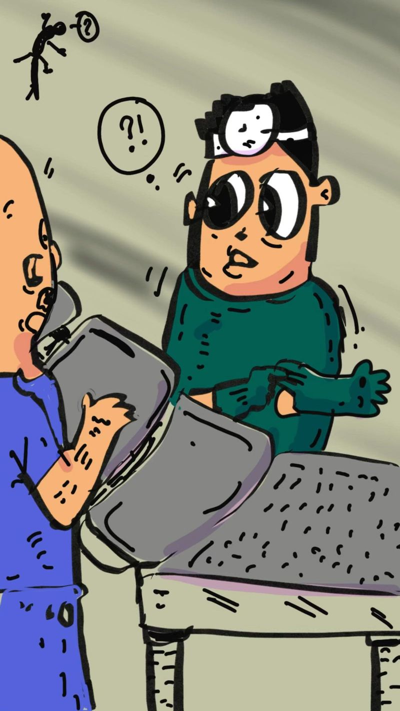 [safetybuddybb84] ติดตลกep4: คนใจกล้า มีชายแก่คนหนึ่งรีบมาหาหมอฟันทันทีเค้าต้องการให้หมอรีบทำฟัน ...