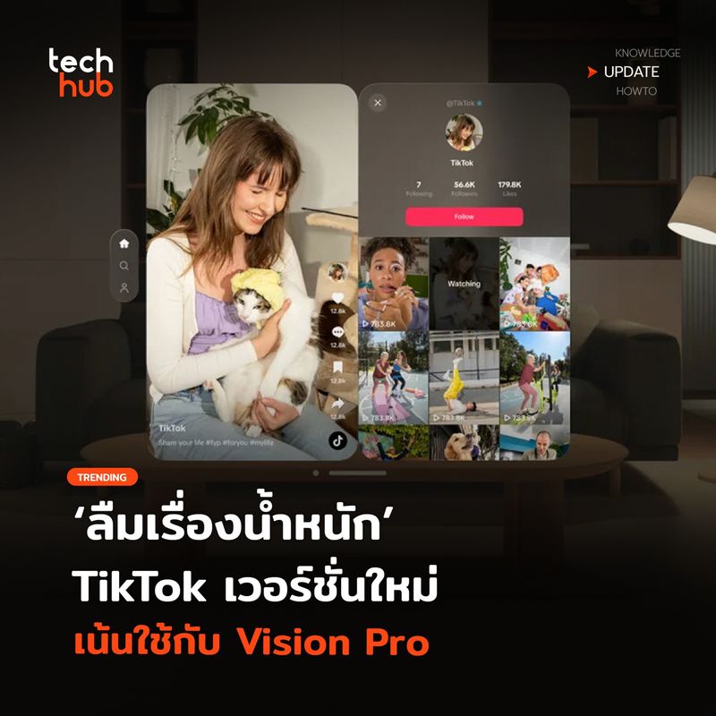 [Techhub] [มาก่อนใช้ก่อน] แม้ช่วงนี้จะมีข่าวไม่ดีนักเกี่ยวกับ Vision Pro หลังมีผู้ใช้หลายคนแห่ ...