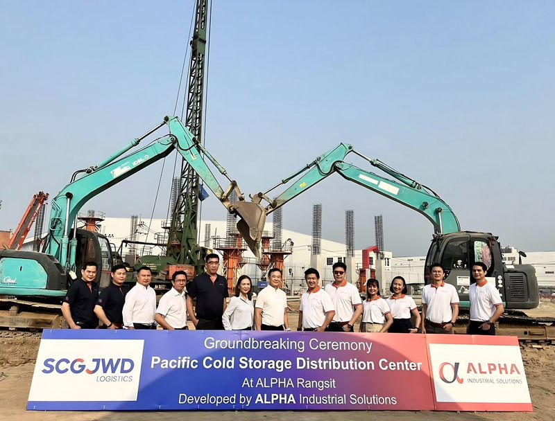 [SCGJWD Logistics] ห้องเย็น SCGJWD ทำใจฟู💗💗ขยายคลังเพิ่ม ลงเสาเอกอีก 1 ...