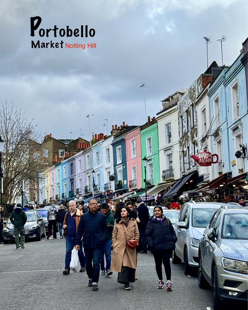 [เที่ยวยุโรปไปตามอารมณ์] Portobello Market ตลาดนัดวันเสาร์ในย่าน ...