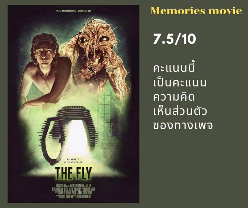 [Memories movie ] The Fly ภาพยนตร์เรื่อง The Fly (1986) กํากับโดย David ...