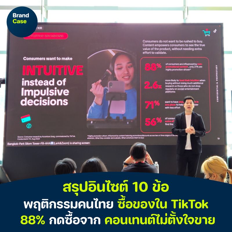 [BrandCase] สรุปอินไซต์ 10 ข้อ พฤติกรรมคนไทย ซื้อของใน TikTok 88% กดซื้อจาก คอนเทนต์ไม่ตั้งใจขาย ...