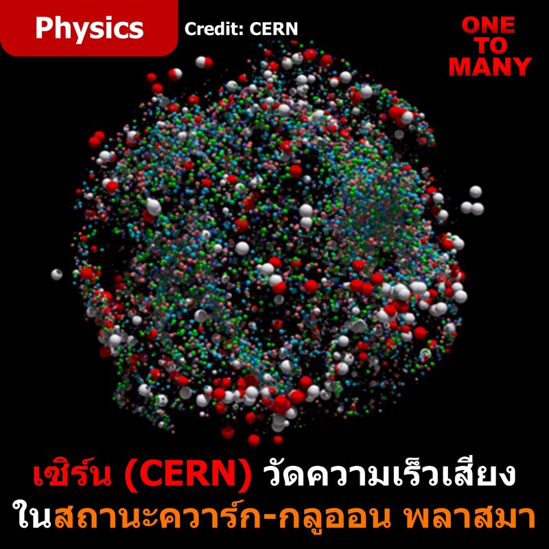 [One To Many - A Brief Science] เซิร์น (CERN) วัดความเร็วเสียงในสถานะ ค ...