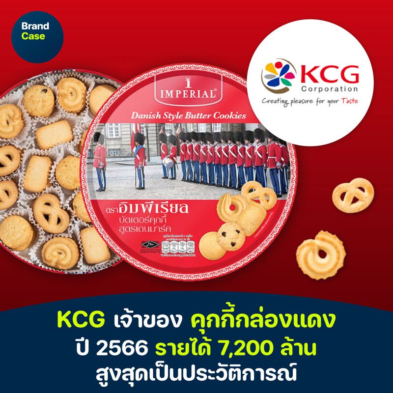 [BrandCase] KCG เจ้าของ คุกกี้กล่องแดง ปี 2566 รายได้ 7,200 ล้าน สูงสุด ...