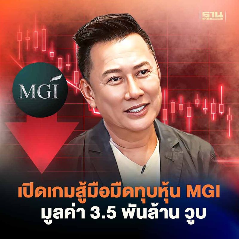 [ฐานเศรษฐกิจ_Thansettakij] "ณวัฒน์"เปิดเกมสู้มือมืดทุบหุ้น MGI หลังร่วงฟลอร์ 2 วันมูลค่าวูบ 3.5 ...