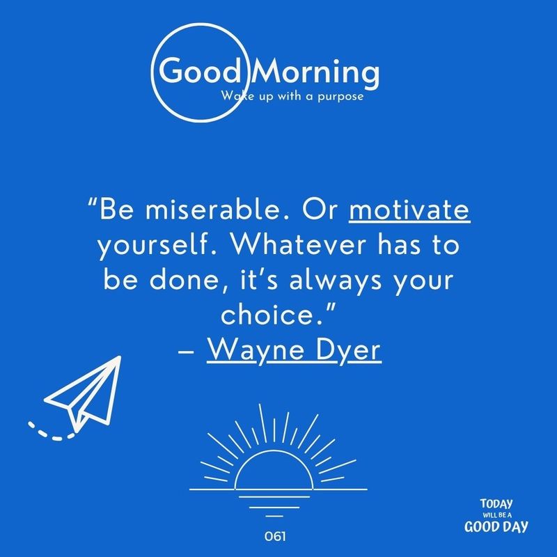 [Good Morning Quotes] ☀️ The selected quote for this morning is.... 📰📖 ...