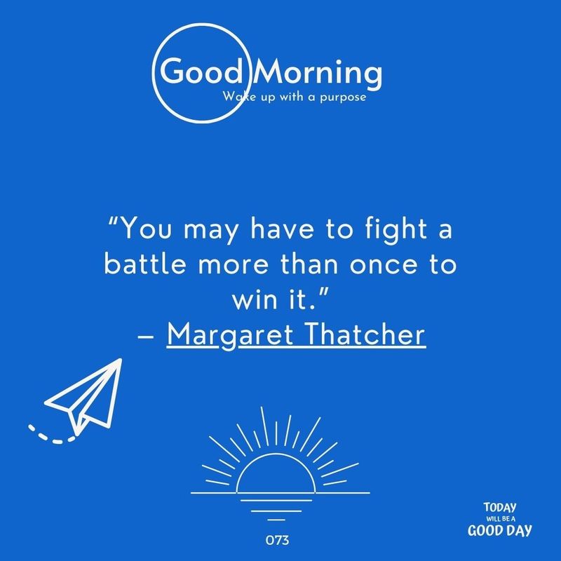 [Good Morning Quotes] ☀️ The selected quote for this morning is.... 📰📖 ...