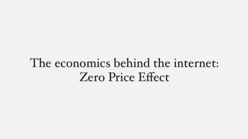 [ณัฐมาคุย] The economics behind the internet: Zero Price Effect วันนี้ ...
