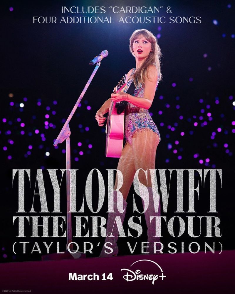 [หนัง Man & หนังหุ้มปลาย] ใบปิดและตัวอย่างจาก... "Taylor Swift: The Eras Tour" (Taylor's Version)