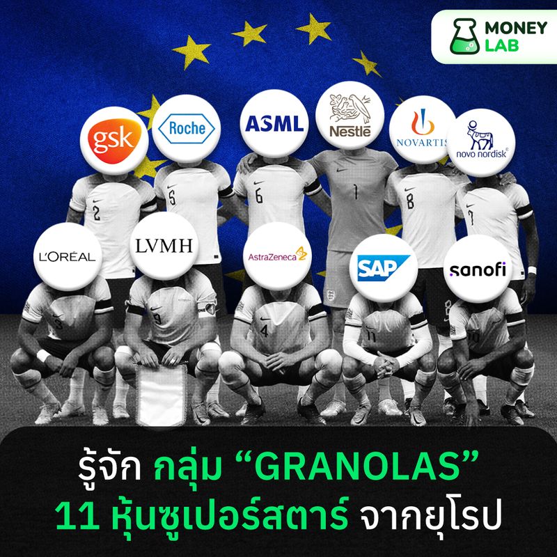 [MONEY LAB] รู้จัก กลุ่ม “GRANOLAS” 11 หุ้นซูเปอร์สตาร์ จากยุโรป กลุ่มหุ้น 7 นางฟ้า หรือ ...