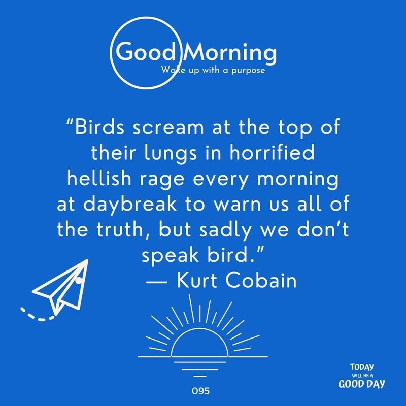 [Good Morning Quotes] ☀️ The selected quote for this morning is.... 📰📖 ...