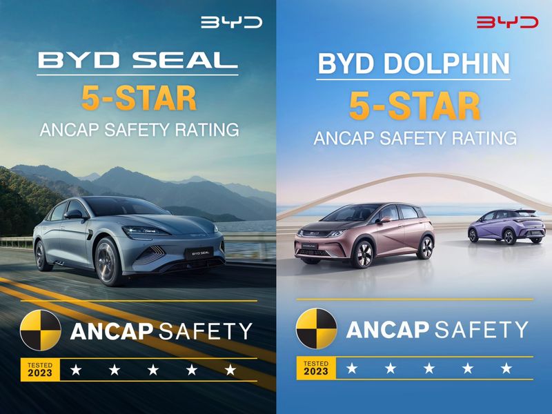 [Nerkdrive] รายงานข้อมูลใหม่แสดงให้เห็นว่ารถยนต์ BYD Seal และ Dolphin เป็นสองในรถยนต์ที่ปลอดภัย ...