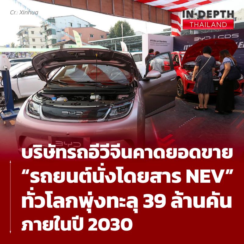 [Thailand Indepth] บริษัทรถอีวีจีนคาดยอดขาย “รถยนต์นั่งโดยสาร NEV” ทั่ว ...