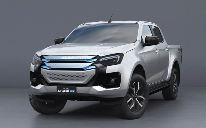 [Nerkdrive] Isuzu D-Max EV จะออกจำหน่ายในปี 2025 รถกระบะ Isuzu D-Max BEV ต้นแบบก่อนการผลิตจะ ...