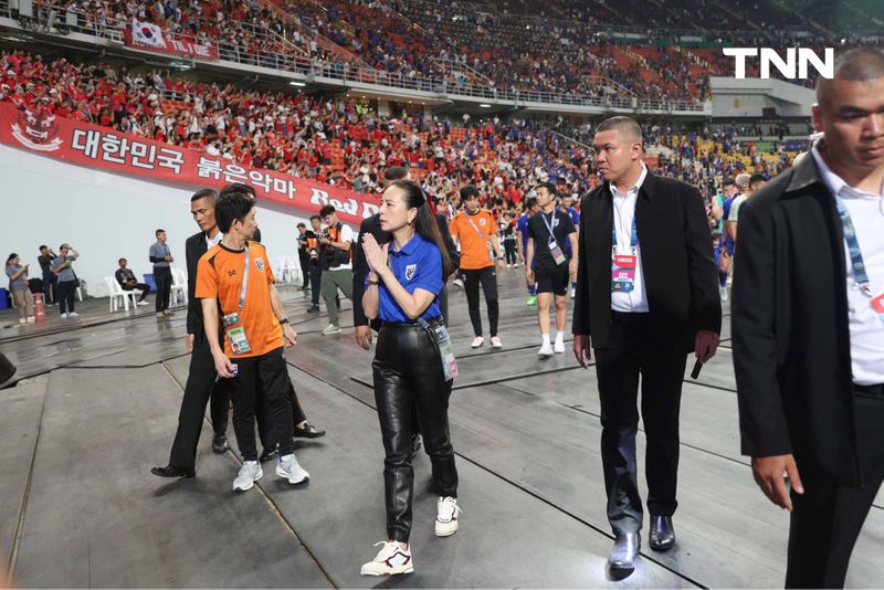 [TNN ONLINE] สุดความสามารถ 21.40 น. มาดามแป้ง นวลพรรณ ล่ำซำ นายกสมาคมฟุตบอล พร้อมด้วย มาซาทาดะ ...