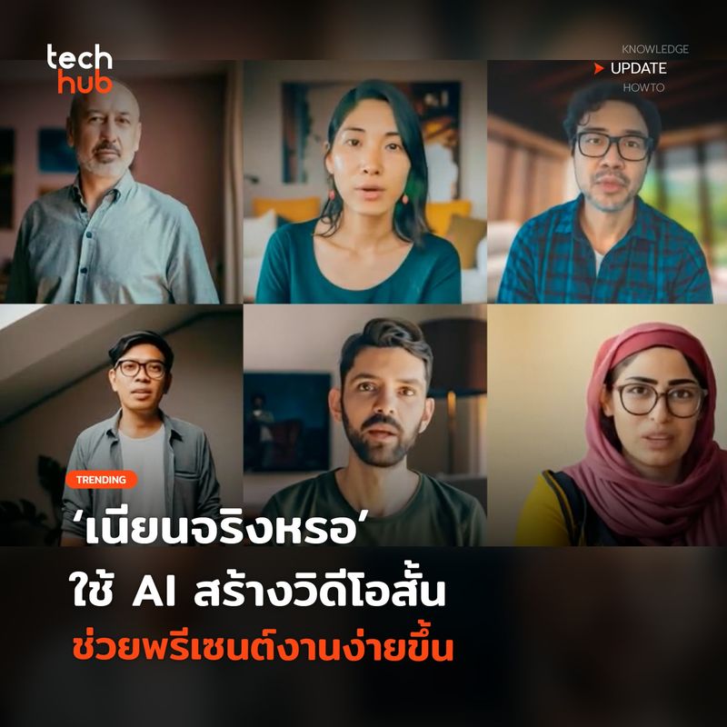 [Techhub] ทำภาพนิ่งให้มีชีวิต Google เปิดตัวฟีเจอร์ “VLOGGER” ใช้เทคโนโลยี AI สร้างวิดีโอสั้น