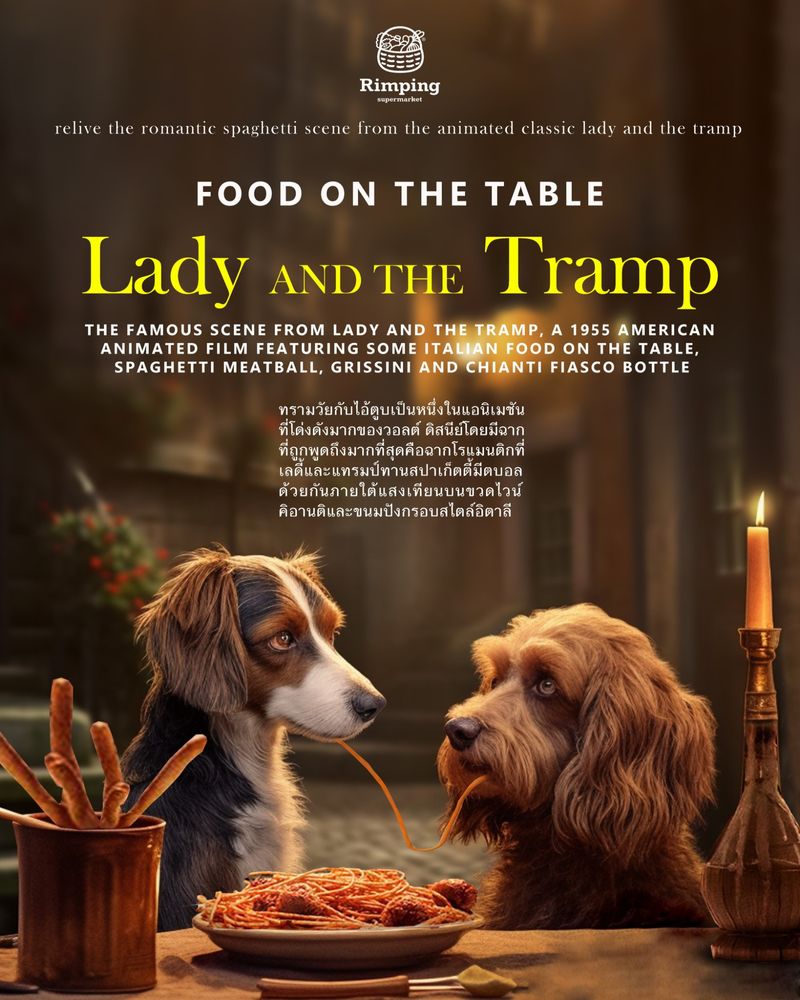 [Rimping Supermarket] ย้อนรอยฉากสปาเก็ตตี้สุดโรแมนติกจากแอนิเมชันสุด ...