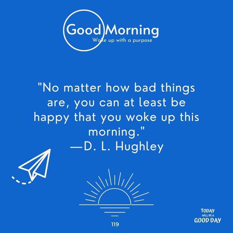 [Good Morning Quotes] ☀️ The selected quote for this morning is.... 📰📖 ...