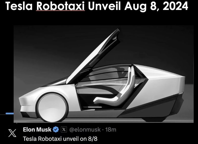 [Nerkdrive] Elon Musk ประกาศว่า Tesla จะเปิดตัว 'robotaxi' (รถแท็กซี่ ...