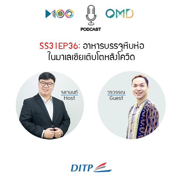 [เจาะตลาดการค้ากับ DITP] Podcast เจาะตลาดการค้ากับ DITP SS3 l EP36 ...
