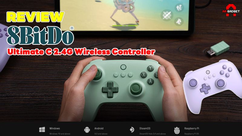 [AA GADGET] รีวิว 8bitdo 81HC Ultimate C 2.4G Wireless Controller | จอยคุ้มค่า คุณภาพระดับ ...