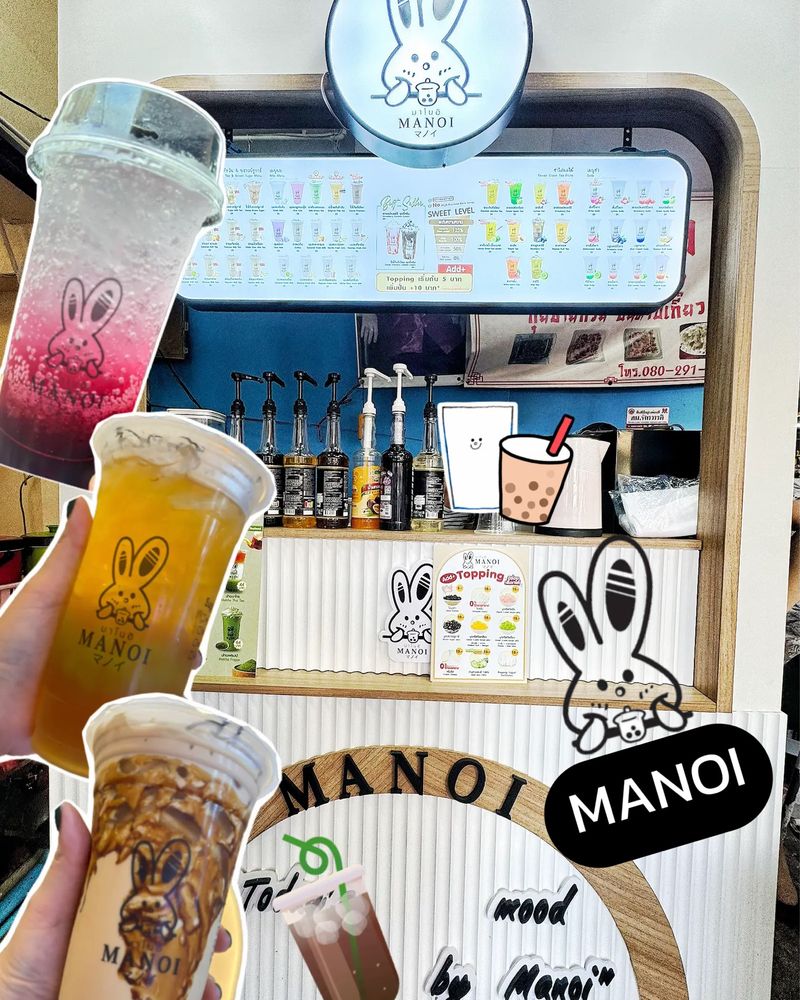 [EattimeEatdiary ] ร้านชานมไข่มุก MANOI (มาโนอิ) ราคาดี มีเครื่องดื่ม ...
