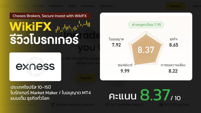 [WikiFX.TH] WikiFX รีวิวโบรกเกอร์ |Exness โพสต์นี้มีคำตอบ ! https://www.wikifx.com/th/newsdetail ...