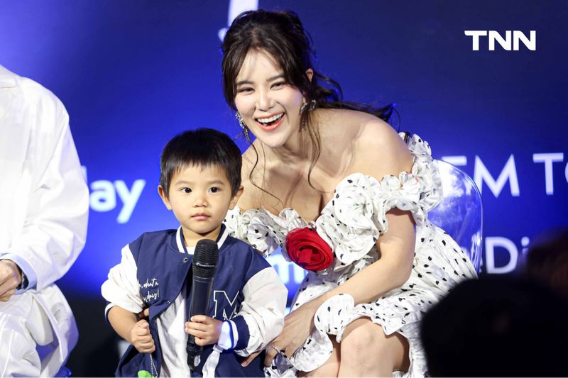 [TNN ONLINE] แม่ก้อย ควงน้อง ทะเล อวดความน่ารักออกงานครั้งแรก ก้อย รัชวิน คงมาลัย พาน้อง ทะเล ...