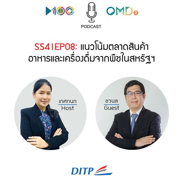 [เจาะตลาดการค้ากับ DITP] SS4 l EP08: แนวโน้มตลาดสินค้าอาหารและเครื่องดื่มจากพืชในสหรัฐฯ เมื่อ ...