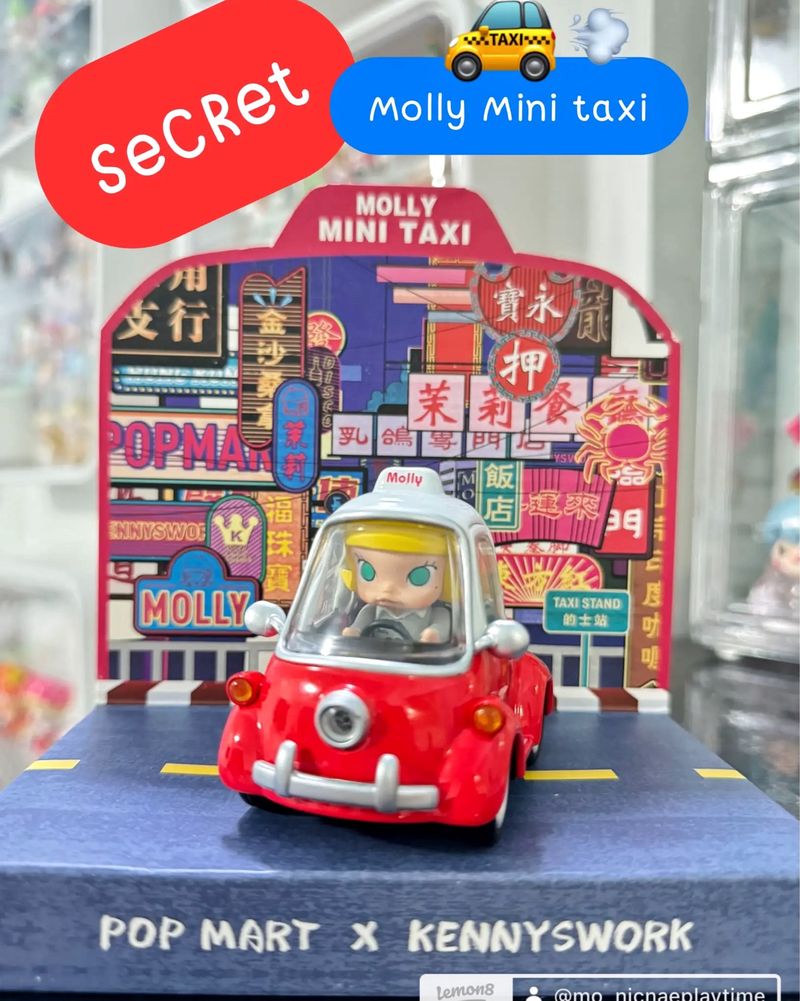 [EattimeEatdiary ] POP MART × KENNYSWORK [MOLLY MINI TAXI] HIDDEN ...