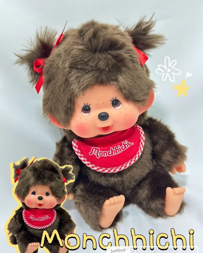 [EattimeEatdiary ] Monchhichi นั่ง Size M น้อง 2 แกละ #มอนชิ #มอนชิชิ ...