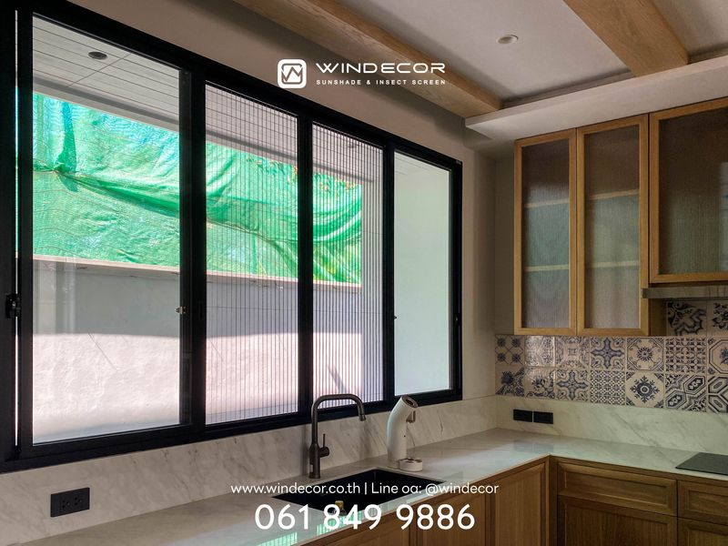[เจ้าเนิฟ x Windecor] มุ้งพับจีบประตู-หน้าต่างจาก Windecor มอ บความปลอดภัยและคุณภาพบริการ พร้อม ...