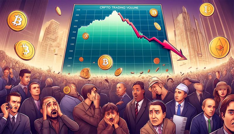 [SiamBitcoin - สยามบิทคอยน์] เกิดอะไรขึ้น? ปริมาณการซื้อขายคริปโตรายเดือนดิ่งลงครั้งแรกในรอบ 7 ...