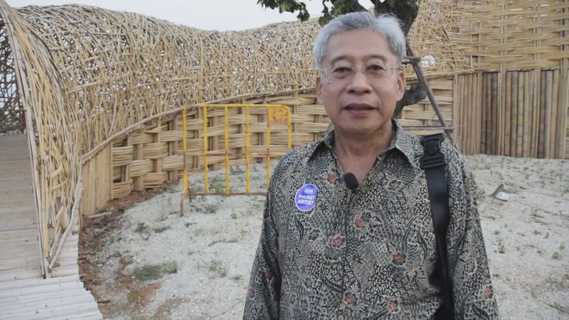 [ณรงค์ ชื่นนิรันดร์] Organizing a biennale in Phuket will bring in ...