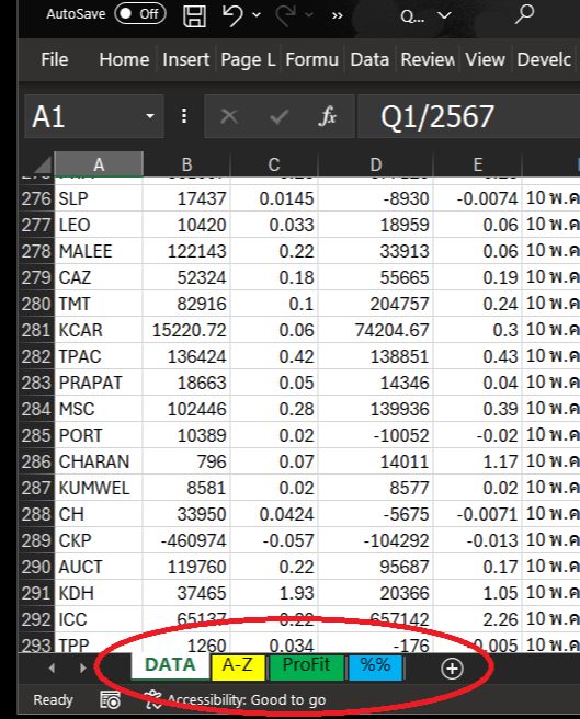 [@Newss] Download ไฟล์ Excel Q1/67 ได้ที่หน้าเว็บ ครับ