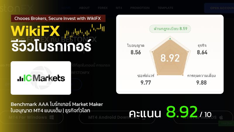 [WikiFX.TH] WikiFX รีวิวโบรกเกอร์ | IC Markets โพสต์นี้มีคำตอบ ! https://www.wikifx.com/th ...