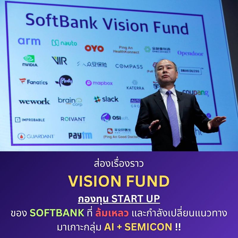 [Evolve Us] กองทุน Vision Fund ของ SoftBank -- หันมาลุย AI ...