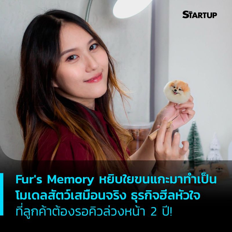 [SME Startup] Fur's Memory หยิบใยขนแกะมาทำเป็นโมเดลสัตว์เสมือนจริง ธุรกิจฮีลหัวใจที่ลูกค้าต้องรอ ...