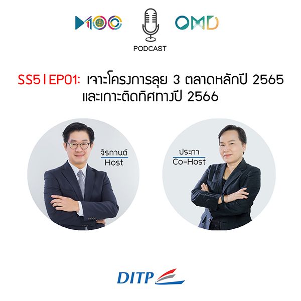 [เจาะตลาดการค้ากับ DITP] Podcast เจาะตลาดการค้ากับ DITP SS5 l EP01 เจาะโครงการลุย 3 ตลาดหลักปี ...