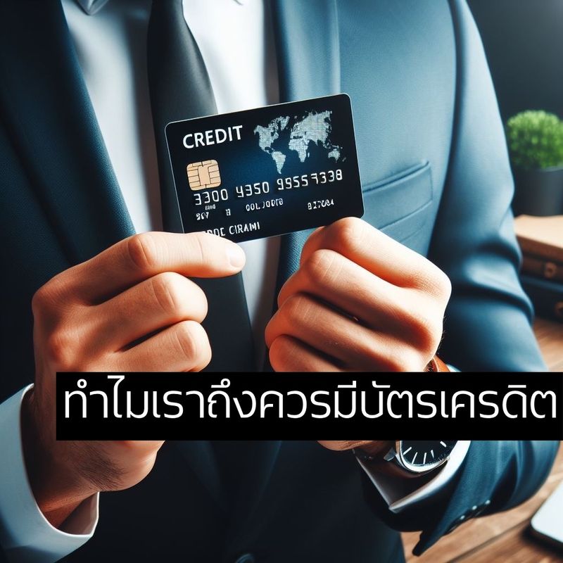 [Chakrin's Finance Lab] ทำไมเราถึงควรมีบัตรเครดิต? หลายๆ คนอาจคิดว่า ...