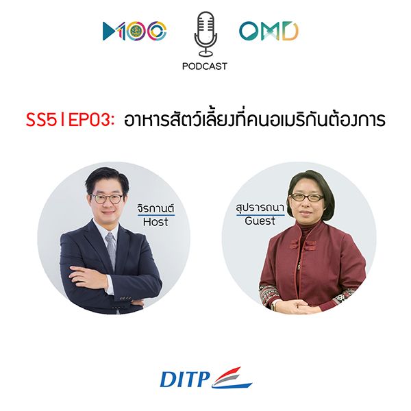 [เจาะตลาดการค้ากับ DITP] Podcast เจาะตลาดการค้ากับ DITP SS5 l EP03 อาหารสัตว์เลี้ยงที่คนอเมริกัน ...