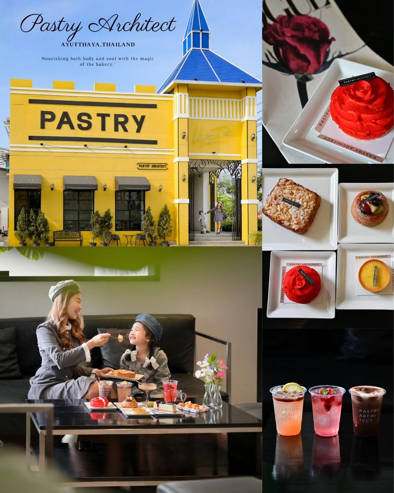 [พี่ผัก] Pastry Architect คาเฟ่ดีขนมอร่อย มาอยุธยาต้องห้ามพลาด