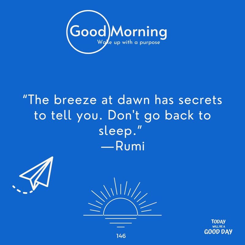 [Good Morning Quotes] ☀️ The selected quote for this morning is.... 📰📖 ...